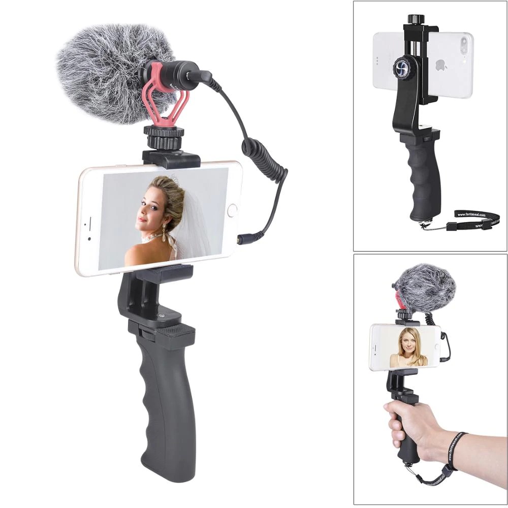 Jual kamera Cell Phone Hand Grip Holder Mobile Phone Stabilizer ...