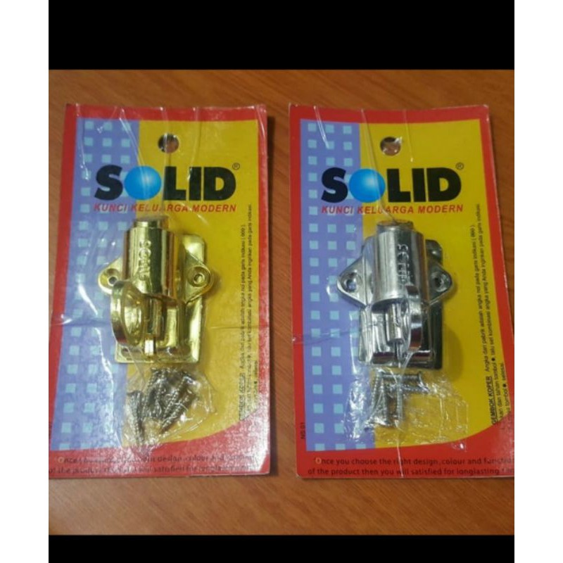 Jual Spring knit SOLID / Spring knip SOLID / Kunci Jendela SOLID ...