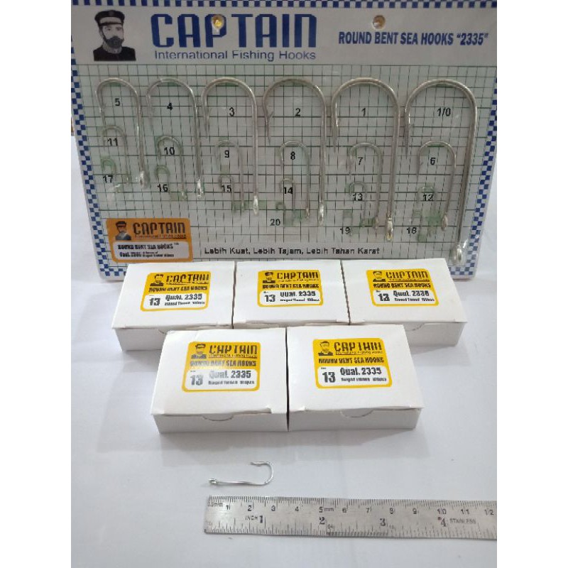 Jual Pancing Captain 2335 Nomor 13 Mata Rawai . (Kail pancing) | Shopee ...