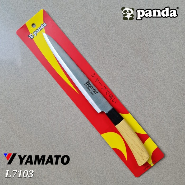 Jual PISAU DAGING GAGANG KAYU PANDA 8INCH | Shopee Indonesia