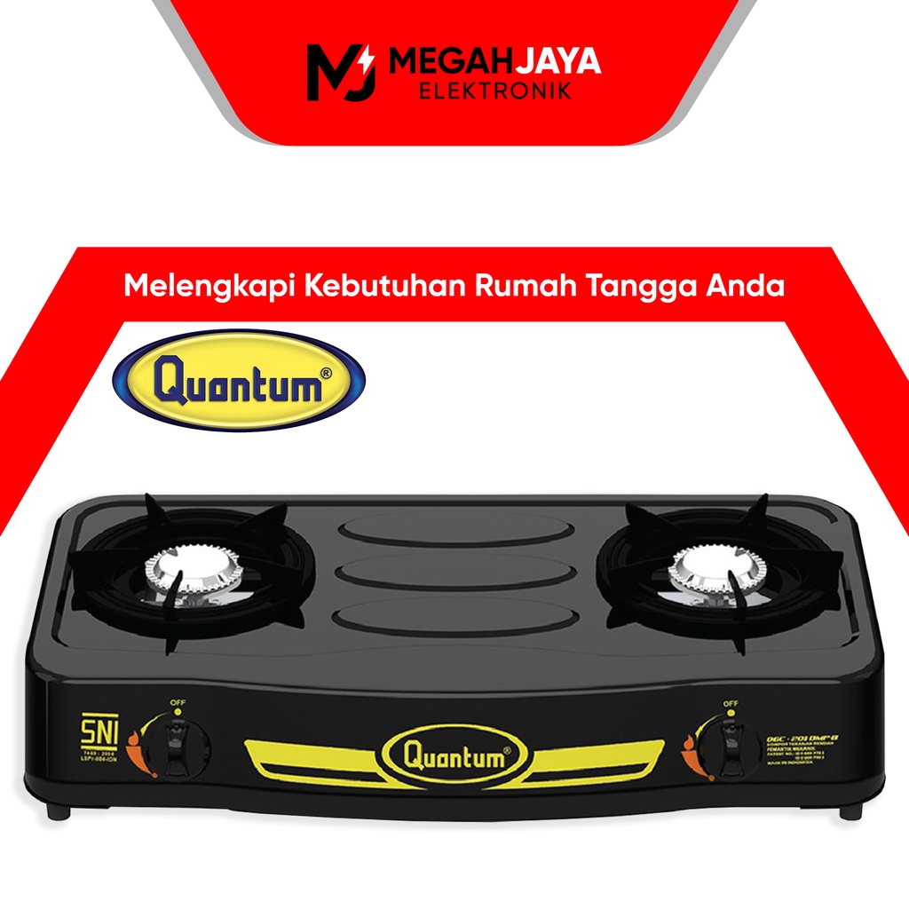 Jual [COD READY] QUANTUM KOMPOR QGC 201 DMPC / QGC-201 DMPB / QGC 201 ...
