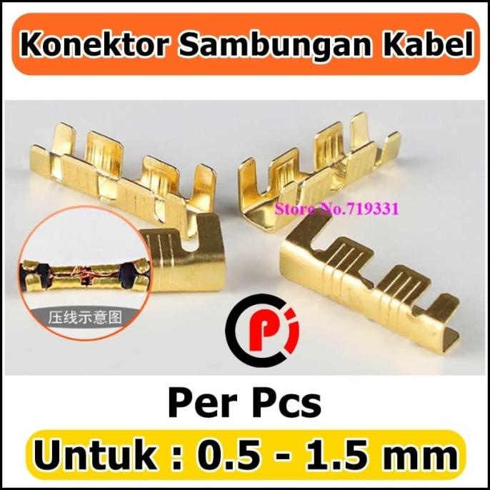 Jual ORIGINAL Sambungan Konektor Kabel Listrik Bahan Kuningan Tembaga 0 ...