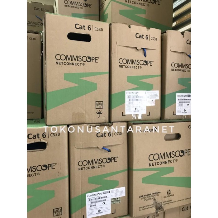 Jual Amp Commscope Utp Cat6 Blue 305M / Kabel Lan Cat 6 | Shopee Indonesia