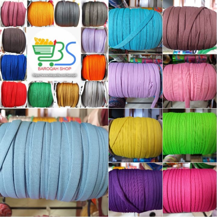 Jual 50 Yard Tali Jaket Sweater Hoodie Distro Sepatu Pipih Eceran ...