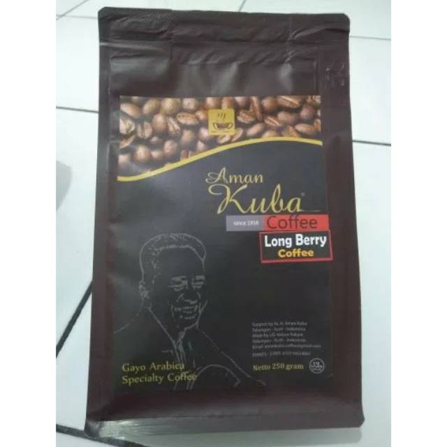 Jual Aman Kuba Coffee - Long Berry Coffee - 250gr - Kopi Gayo - Kopi ...