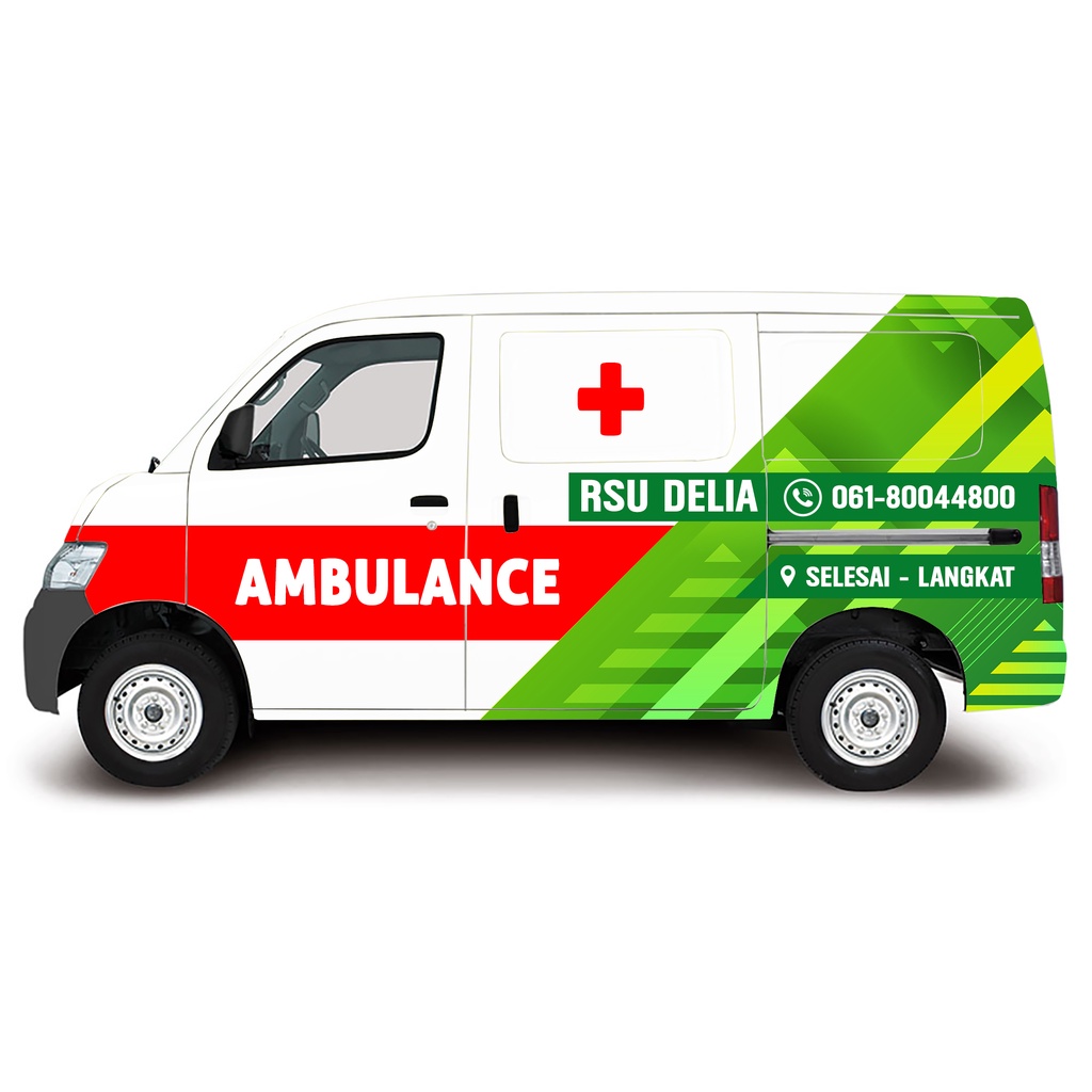 Jual Branding Mobil Mobil Perusahaan-Mobil ambulance | Shopee Indonesia
