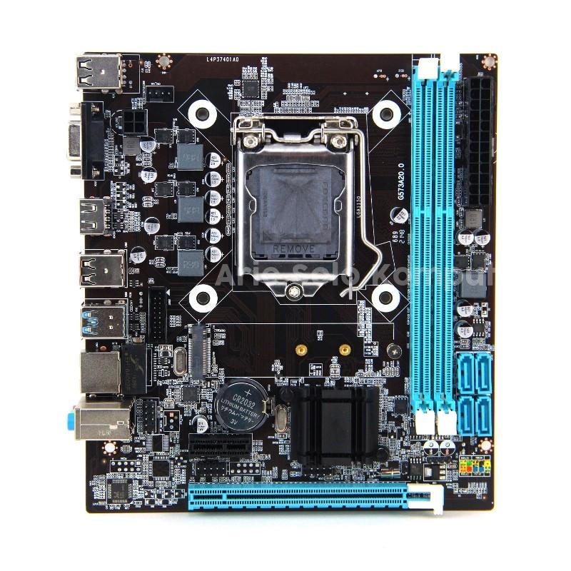 Jual Fast Motherboard Intel H81 LGA 1150 with SSD M2 NVME Port | Shopee ...
