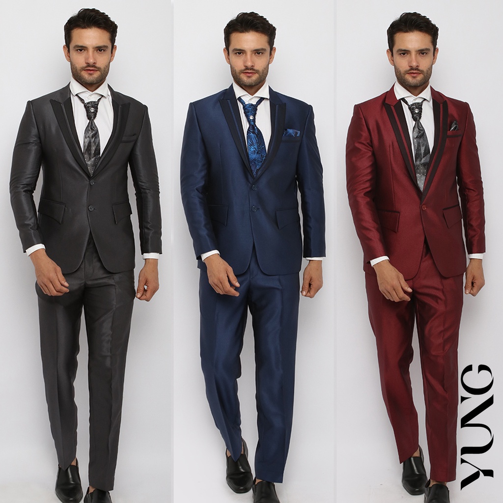 Jual Jas Wedding semi WOOL Jas Pria Stelan Jas nikah dan Celana Blazer ...