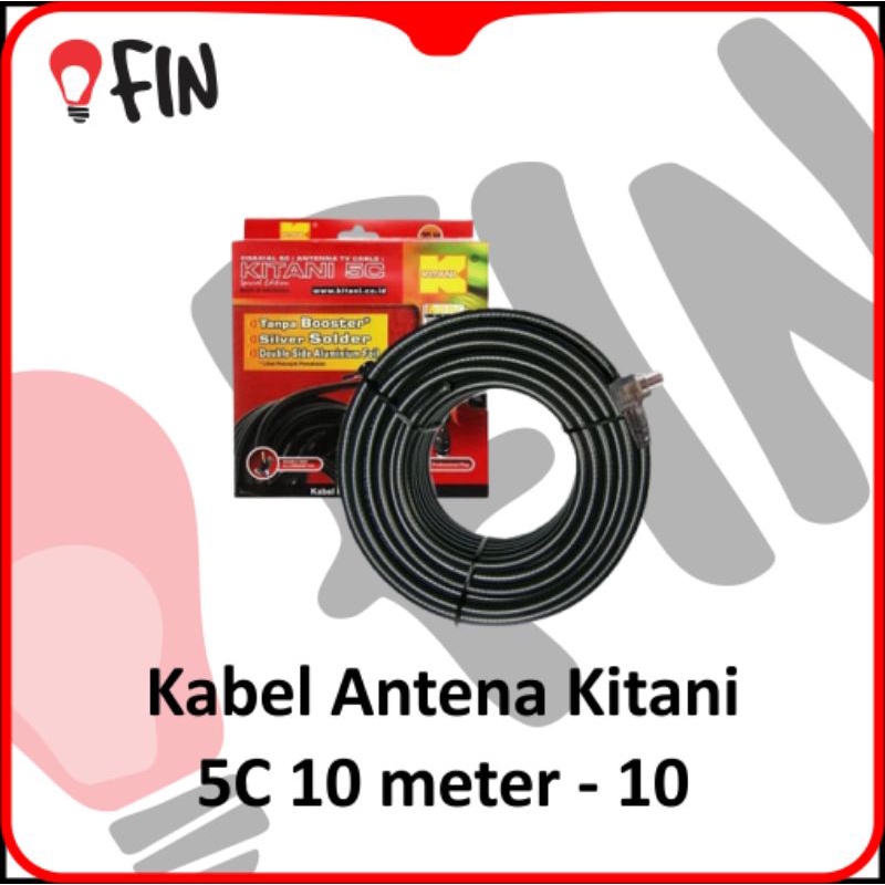 Jual Kabel Antena Kitani 5C 10 dan 15 meter | Shopee Indonesia