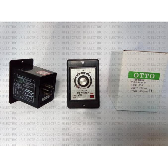 Jual OTTO IC Timer ASTP-Y 110V/220V/380V 50/60HZ - 220V, 60S | Shopee ...