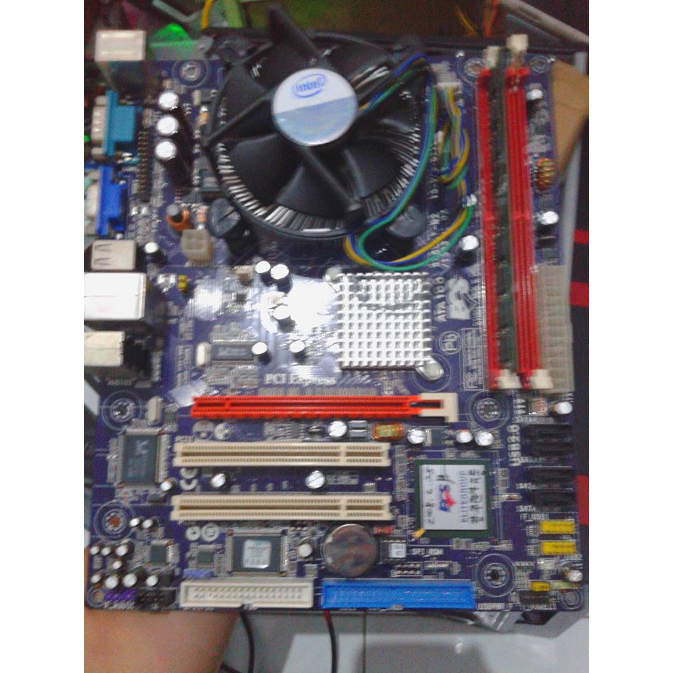 Jual Paket motherboard Plus prosesor core 2 duo dan RAM 2GB | Shopee ...