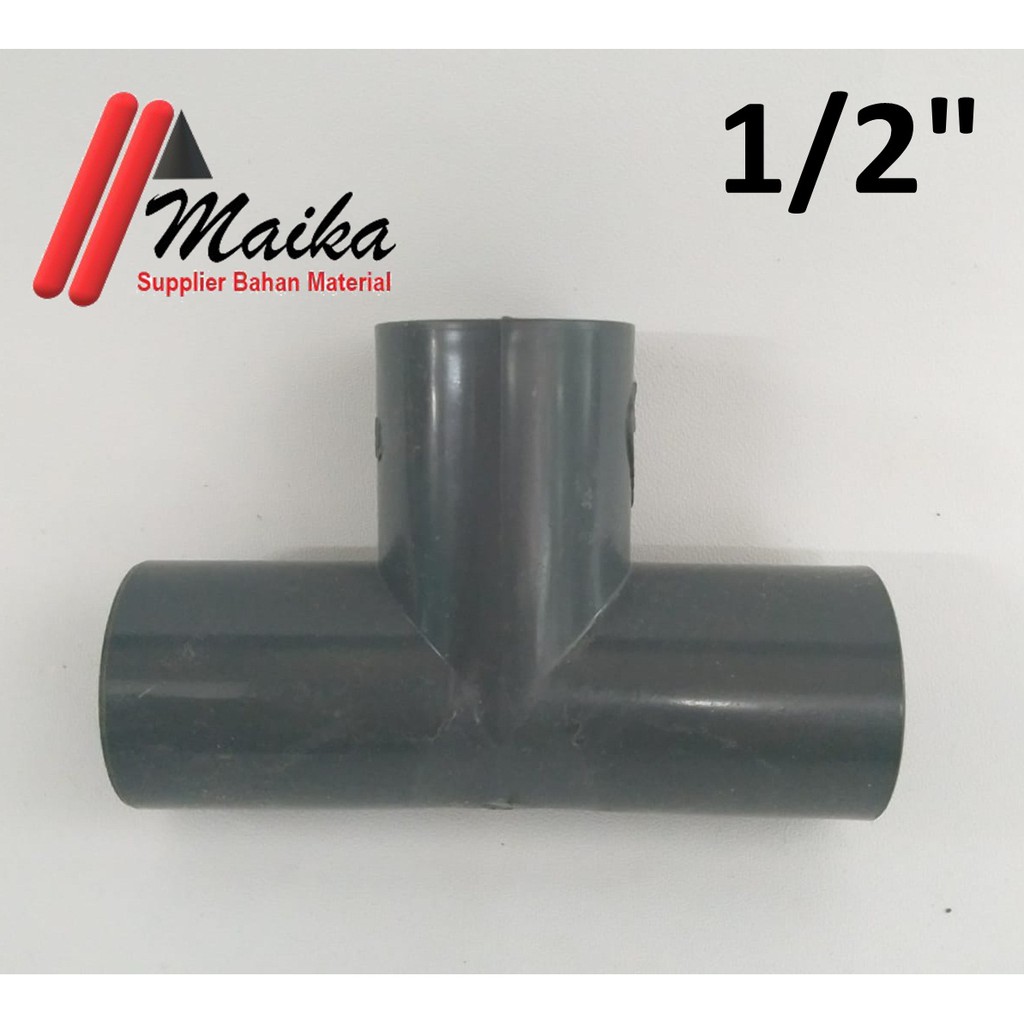 Jual TEE Pipa PVC 1/2 inchi - Sambungan Pipa T Grest | Shopee Indonesia