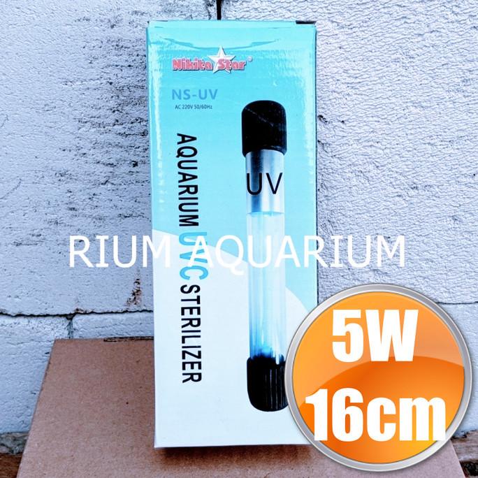 Jual Lampu UV Ultra Violet Aquarium Aquascape NIKITA STAR 5 7 9 11 Watt | Shopee Indonesia