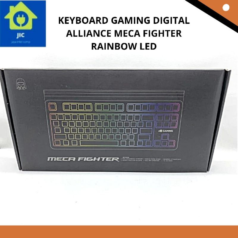 Jual KEYBOARD GAMING DIGITAL ALLIANCE MECA FIGHTER RAINBOW LED | Shopee ...