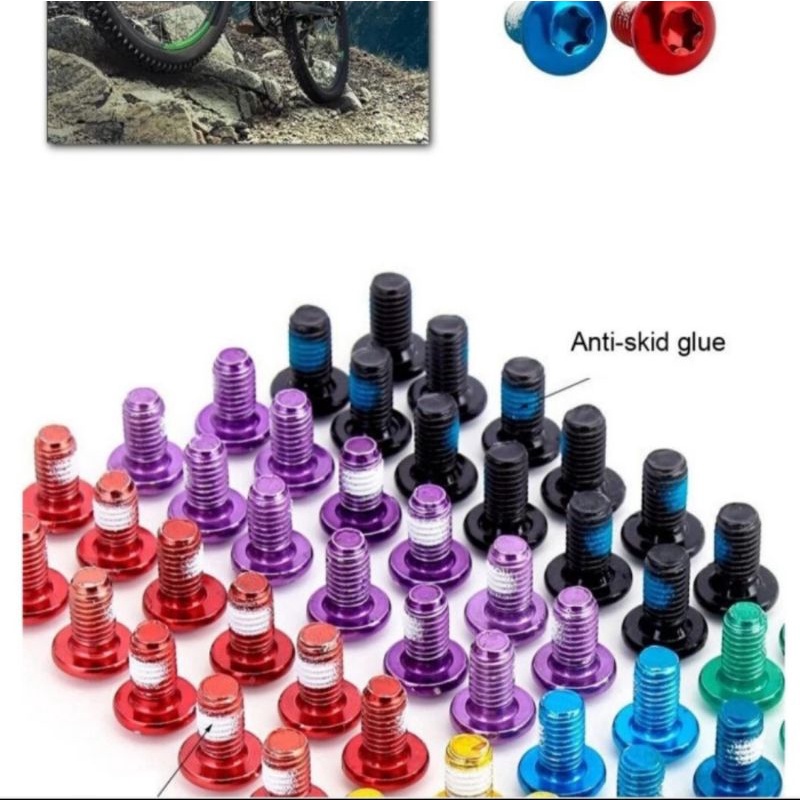 Jual Baut Rotor Cakram M5 9MM warna warni, untuk semua jenis sepada yg ...