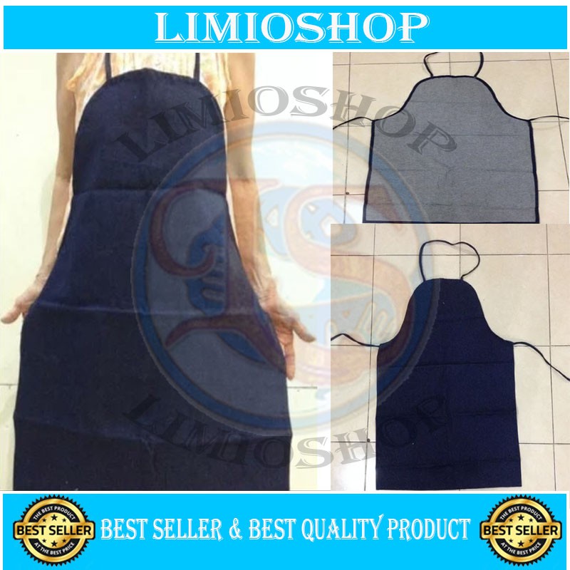 Jual Apron Dada Celemek Denim untuk welding las / masak | Shopee Indonesia