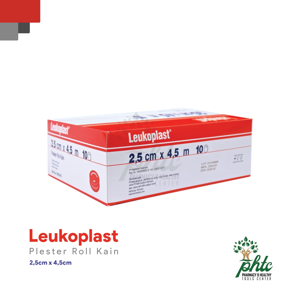 Jual LEUKOPLAST Plester Coklat 2,5cm X 4,5m Harga Per Box | Shopee Indonesia