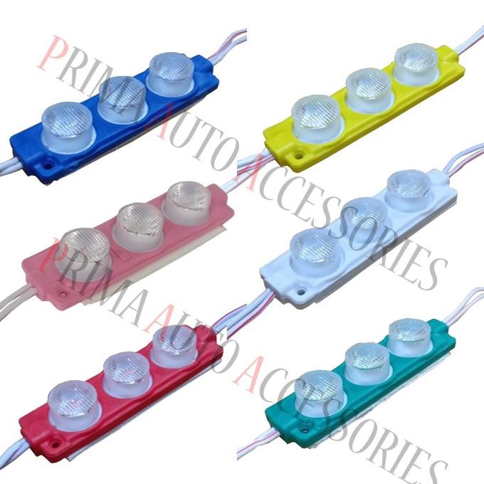 Jual Lampu LED Modul Lensa 3 Mata Besar 3 Watt 12 Volt prima4to Murah ...