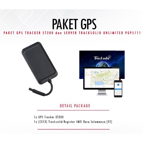 Jual PAKET GPS TRACKER ET200 dan SERVER TRACKSOLID UNLIMITED Terbaik ...