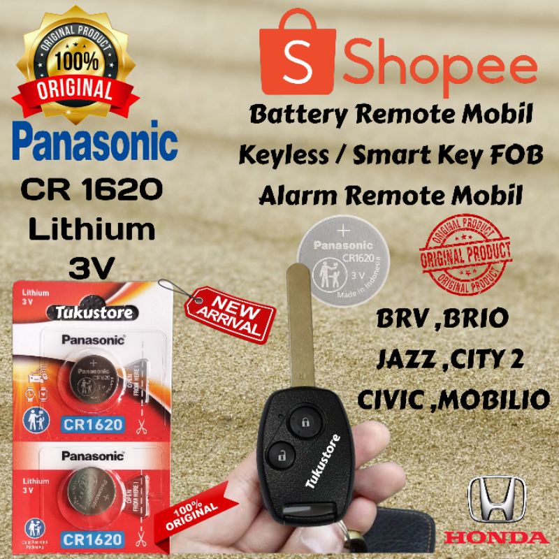 Jual Battery Remote Mobil Honda Brv,Brio,Jazz,City,Civic,Mobilio ...