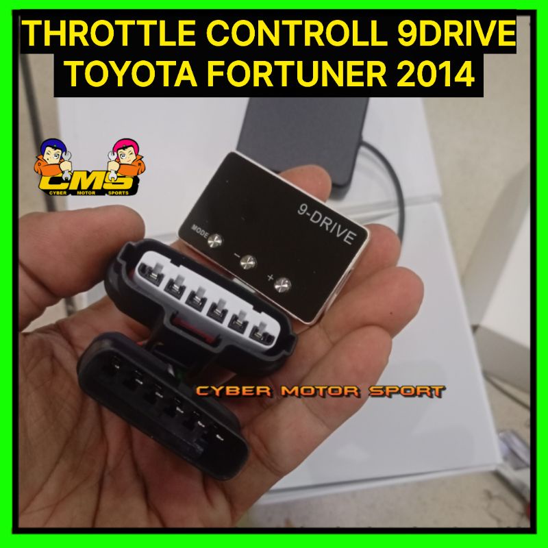 Jual Throttle kontrol TOYOTA FORTUNER 2014. 9drive trotel controller ...