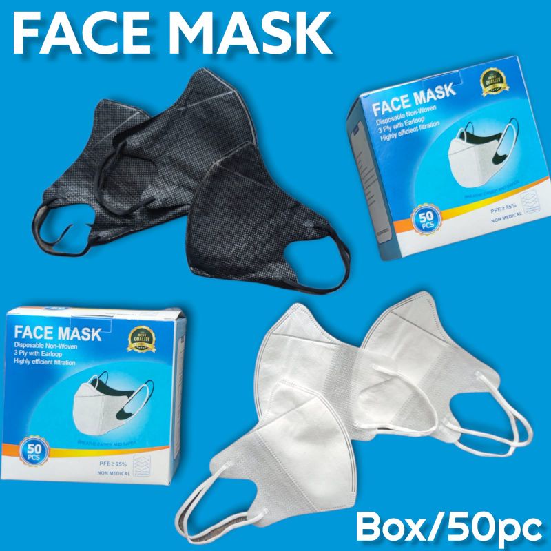 Jual READY STOK DUCKBILL GARIS FACE MASK DUCKBILL FACE MASK PROMO MURAH ...