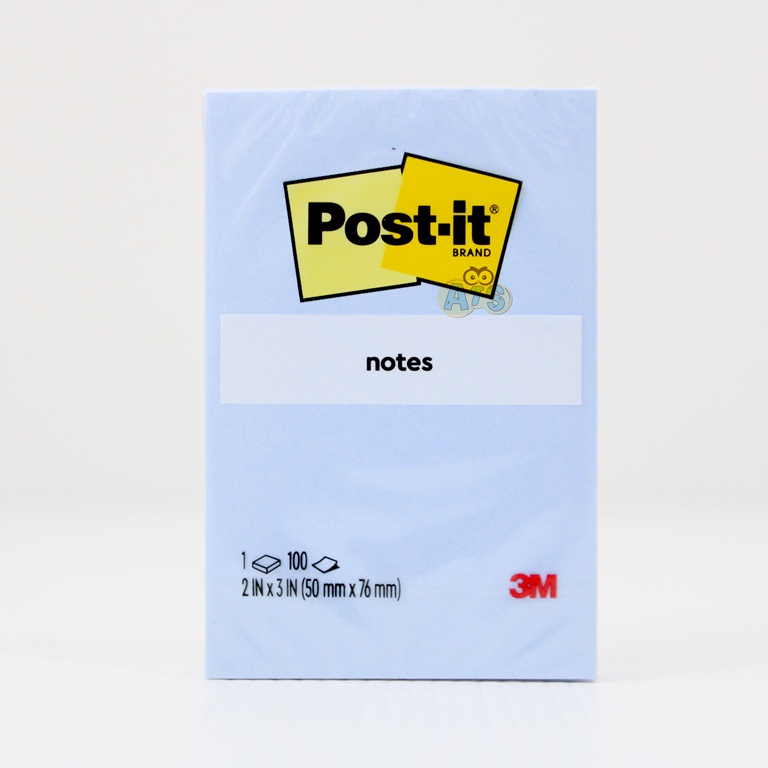 Jual 3M Post-It Sticky Notes 656-1 100 Sheets 2x3 inch | Shopee Indonesia