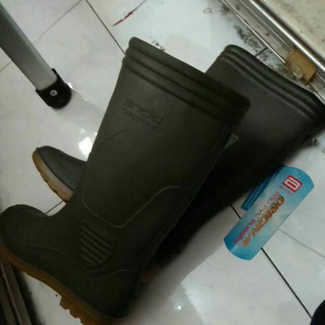 Jual Sepatu boot sepatu proyek sepatu kebun sepatu bot sepatu karet ...