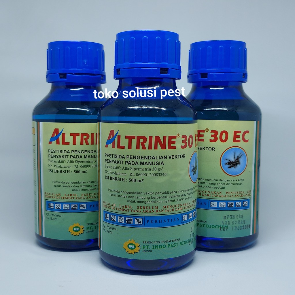 Jual Altrine 30 EC insektisida 500 ml untuk fogging spraying dan ulv ...