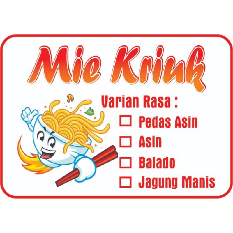 Jual JAJANAN KRIUK (MIE KRIUK) | Shopee Indonesia