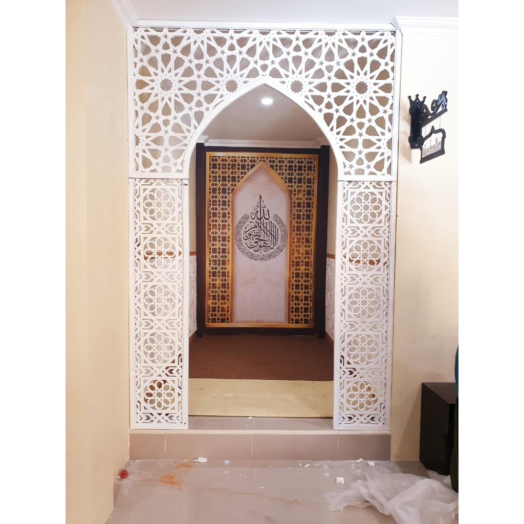 Jual Jual Ornamen Mushola, Ornamen Dinding Masjid. Motif Bisa Custom ...