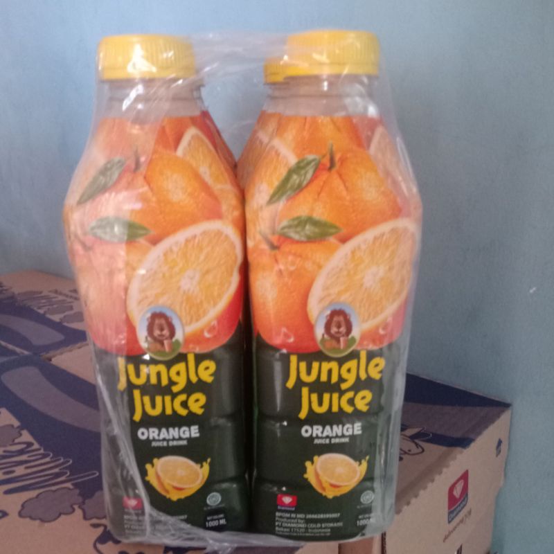 Jual Jungle juice rasa Orange 1000ml | Shopee Indonesia