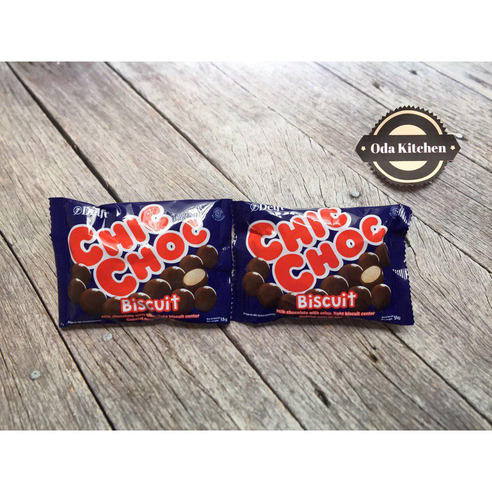 Jual DELFI CHIC CHOC BISCUIT BISKUIT COKLAT 40gr | Shopee Indonesia