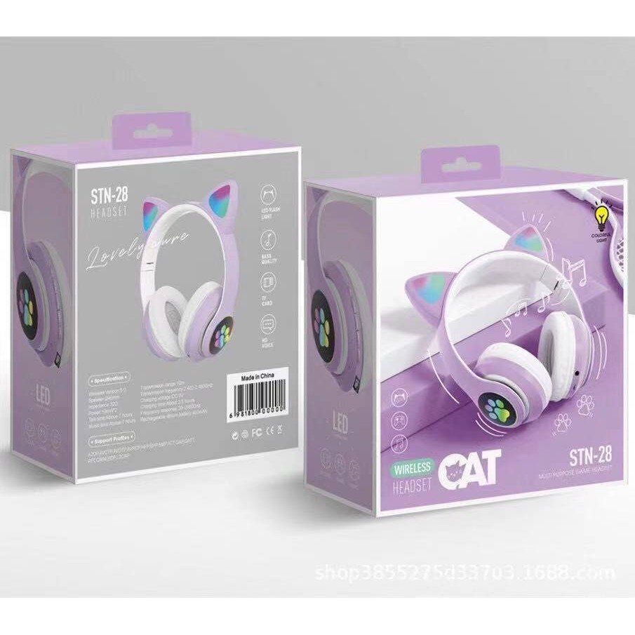 Jual Cat BlueTooth Headset STN-28 Wireless Sports Bluetooth Headset 5.0 | Shopee Indonesia