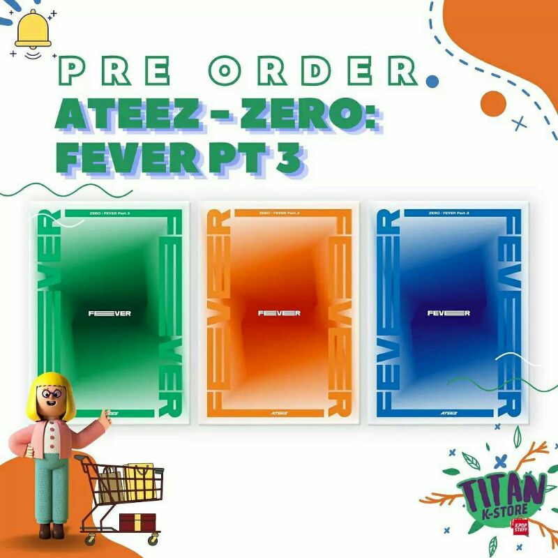 Jual Ateez 6th Mini Album - [Zero: Fever Part 3] | Shopee Indonesia