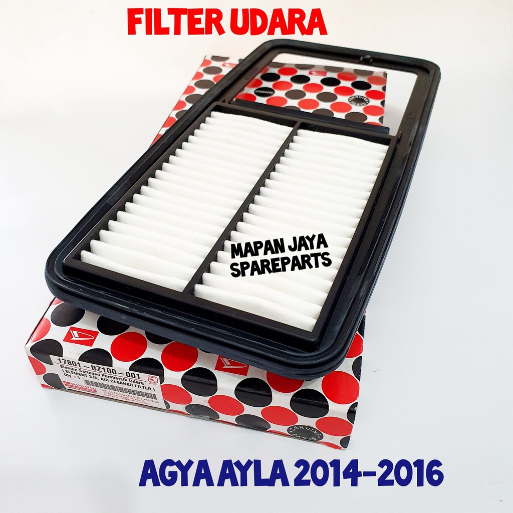 Jual ORI FILTER UDARA AGYA / AYLA (2013-2017) | Shopee Indonesia