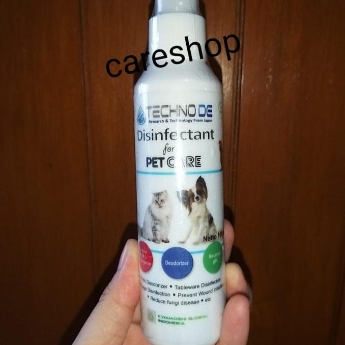 Jual [[COD]] TECHNODE DISINFECTANT for PET CARE 100 ml | Shopee Indonesia