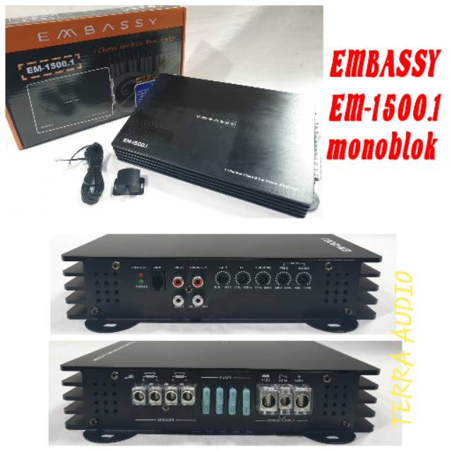 Jual Power Monoblock EMBASSY EM 1500.1 | Shopee Indonesia