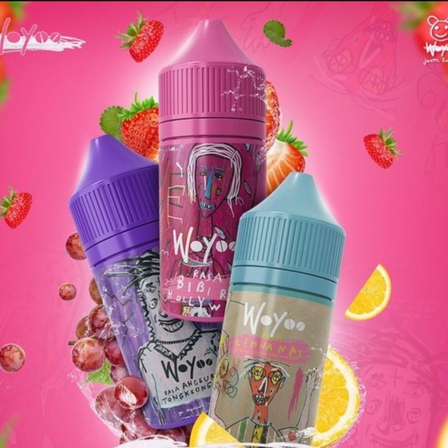 Jual WOYOO LIQUID SALT NIC SERIES LIQUID 30ML BY JASON RANTI X GASS ...
