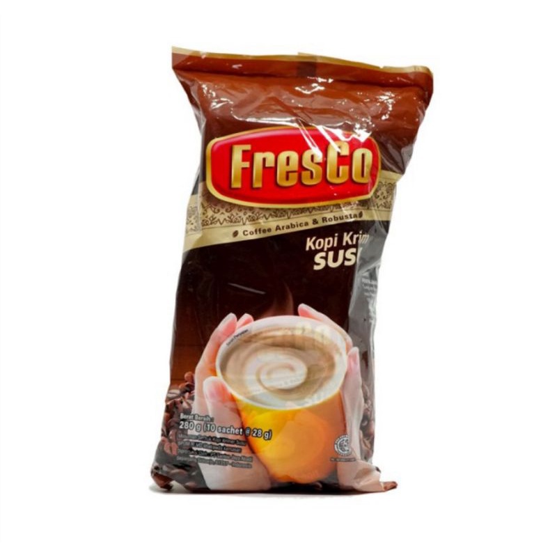 Jual kopi fresco susu 1 pack isi 10 pc | Shopee Indonesia