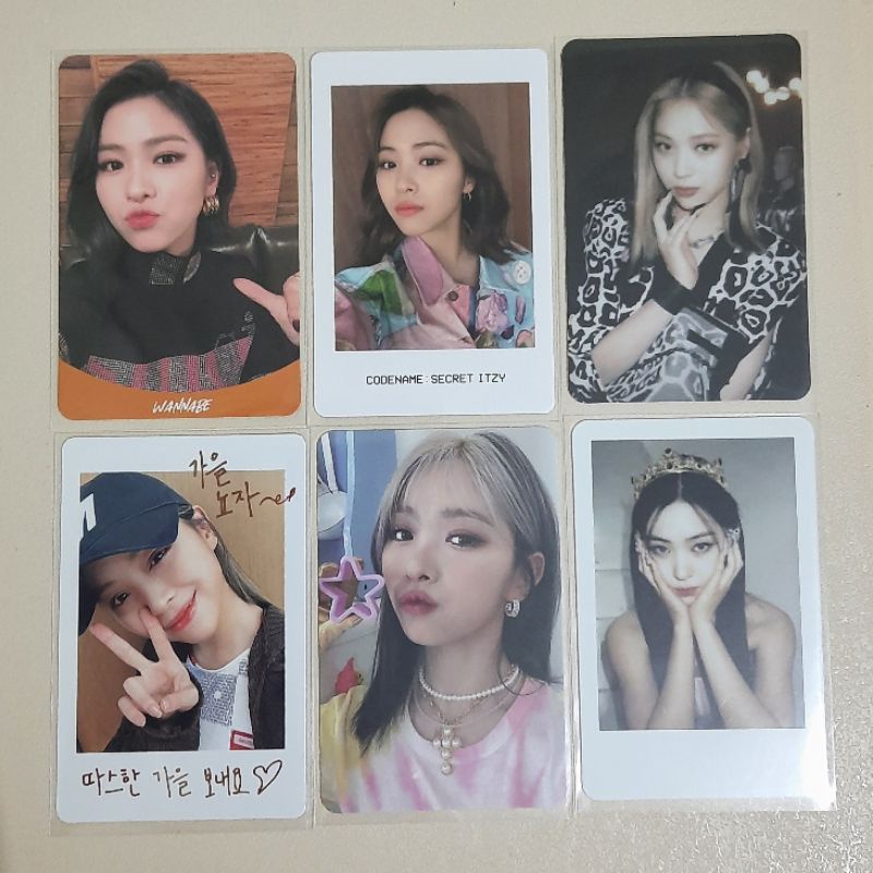 Jual itzy shin ryujin pc photocard guess who gw limited | Shopee Indonesia