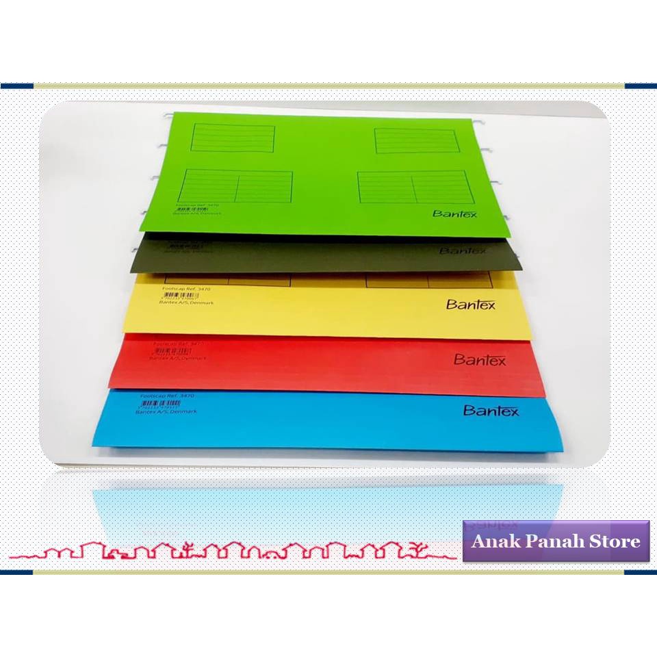 Jual Hang Map / Map Gantung Merk Bantex ( Isi 25 Lembar ) | Shopee ...