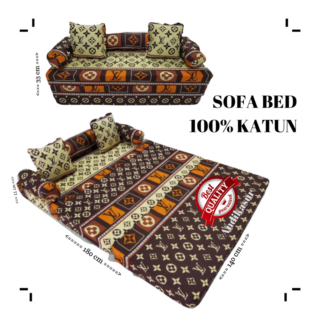 Jual Sofa Bed Kursi Tamu Minimalis Kasur Karakter Sofabed Murah Furniture Sofa Lipat Lantai Busa ...