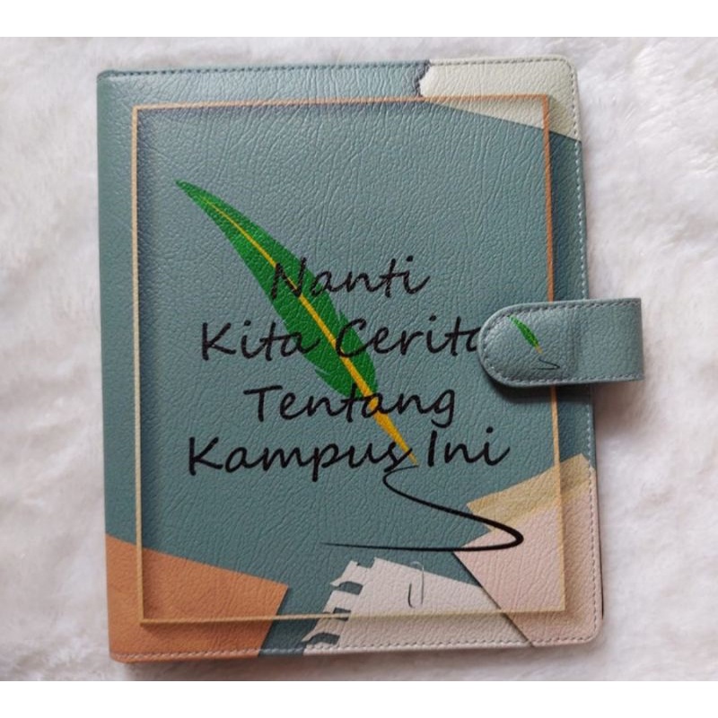 Jual Buku binder printing/ motif cerita kampus | Shopee Indonesia
