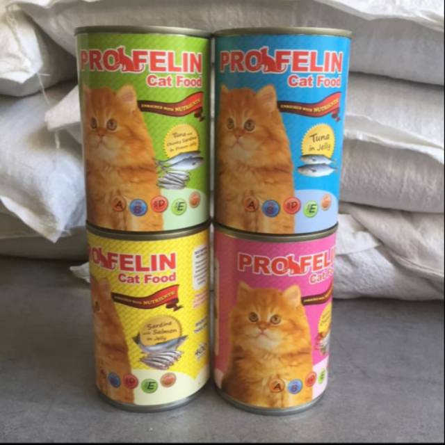 Jual Profelin makanan kucing basah 400ml | Shopee Indonesia