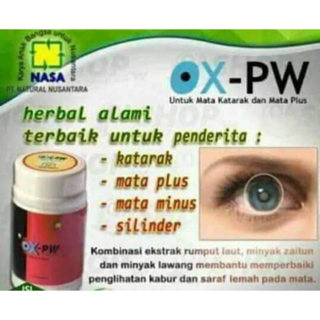 Jual OXPW NASA | SOLUSI MATA KATARAK | MATA PLUS | Shopee Indonesia