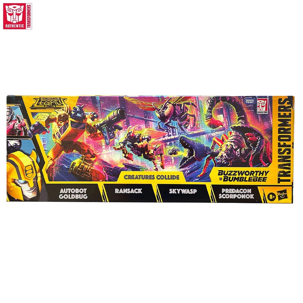 Jual TRANSFORMERS BUZZWORTHY BUMBLEBEE Legacy Deluxe Creatures Collide ...