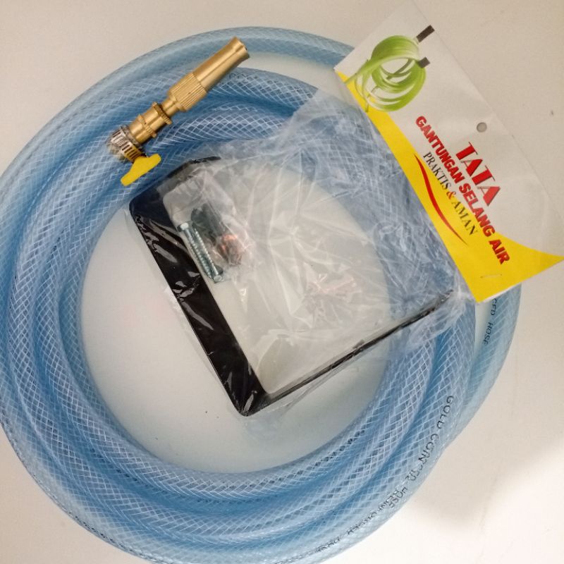 Jual Selang air paket 15 meter 1/2 Inch 2 mm benang bening murah | Shopee Indonesia