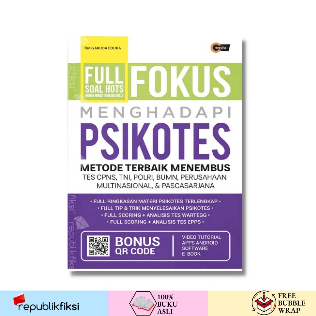 Jual Fokus Menghadapi Psikotes - Tim Garuda Eduka - CMedia | Shopee ...