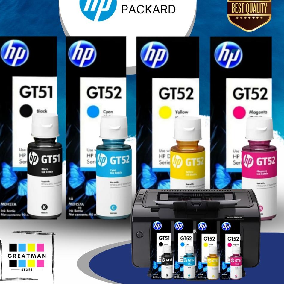 Jual Harga Bulan Ini Tinta Printer HP GT-51 GT-52 HP Ink Tank 418 ...